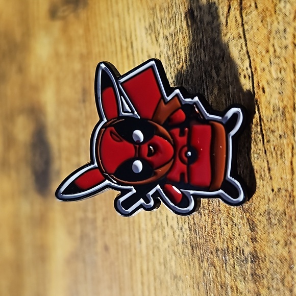 Pokemon | Other | Pikachu Deadpool Pokemon Pin | Poshmark